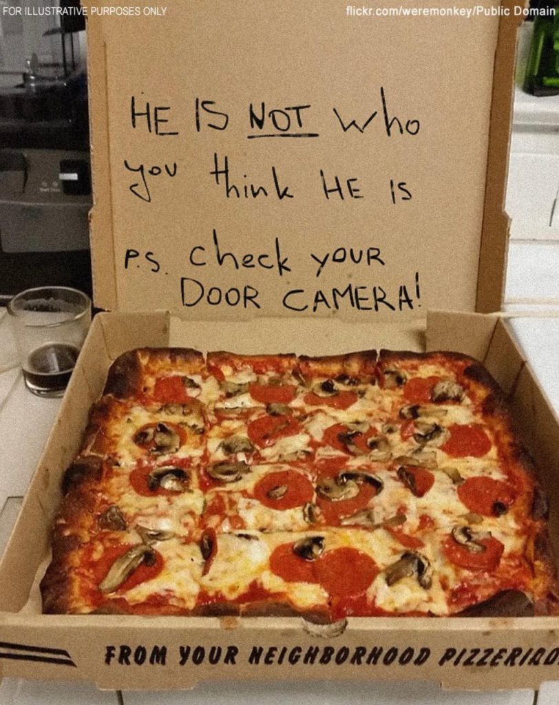 Delivery Man Left a Note on My Pizza Box — It Ended Up Saving Me from a ...