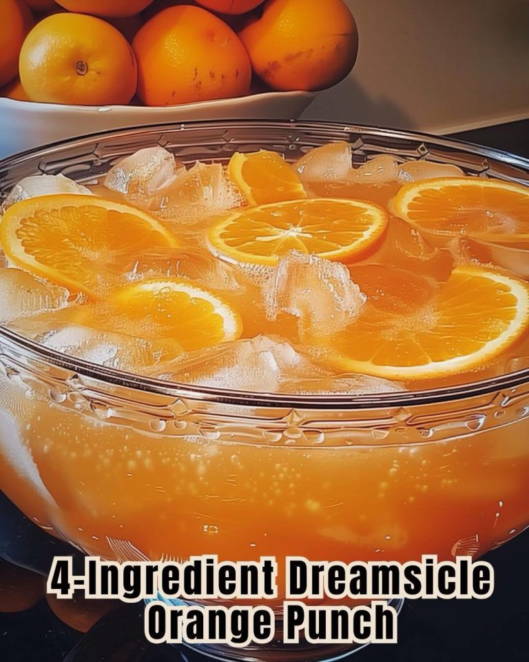 4-Ingredient Dreamsicle Orange Punch – Best Recipes