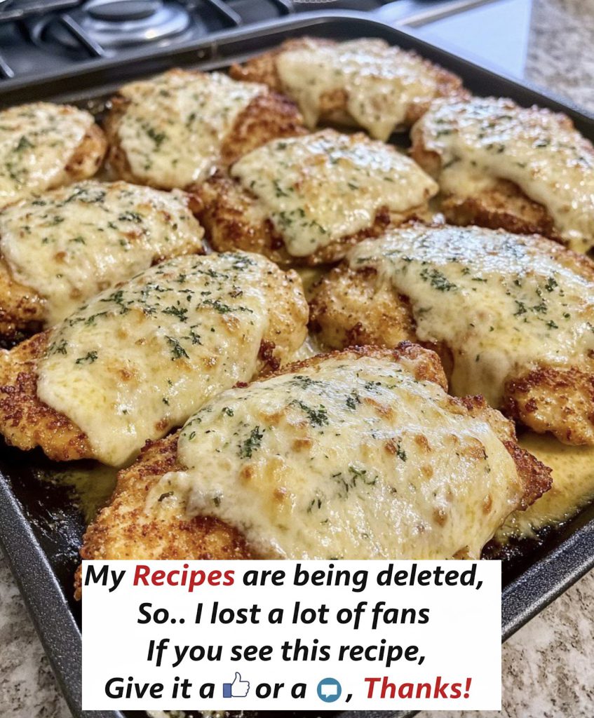 Cheesy Garlic Parmesan Crusted Chicken Cutlets – Best Recipes