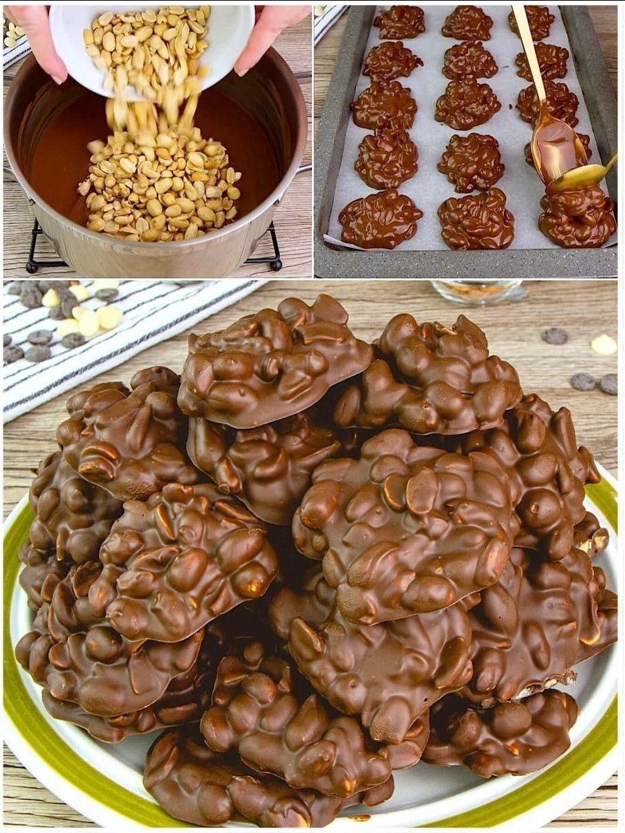 Chocolate Peanut Clusters – Best Recipes