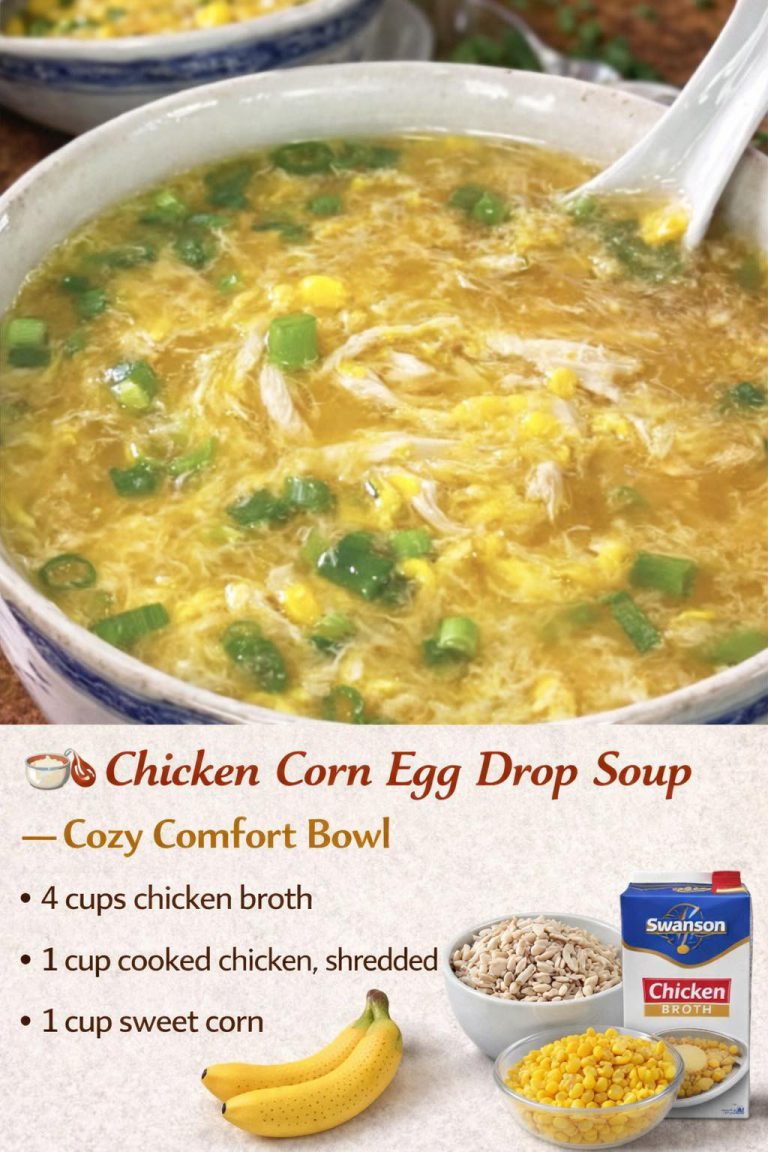 Chicken Corn Egg Drop Soup – Best Recipes