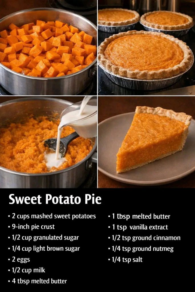 Sweet Potato Pie – Best Recipes